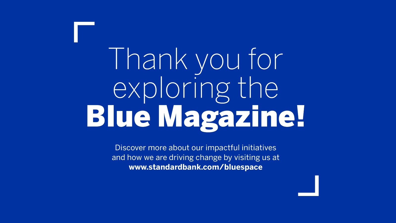 End - Blue Magazine Vol. 1